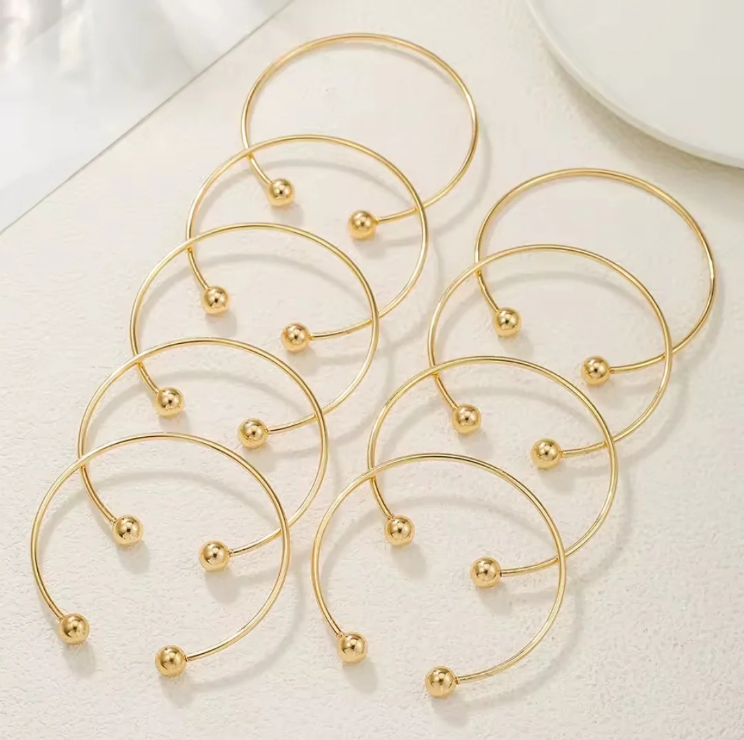 Ball Bangle Bracelet Set - Listicle 001